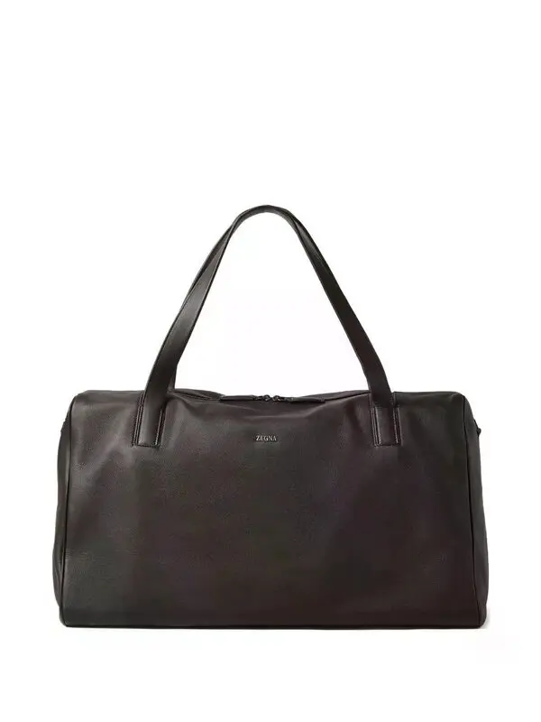 Zegna Weekender Bag - Brown