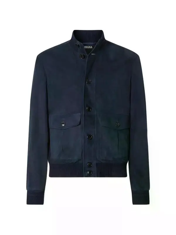 Zegna Suede Blouson Jacket