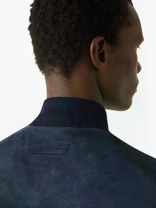 Zegna Suede Blouson Jacket