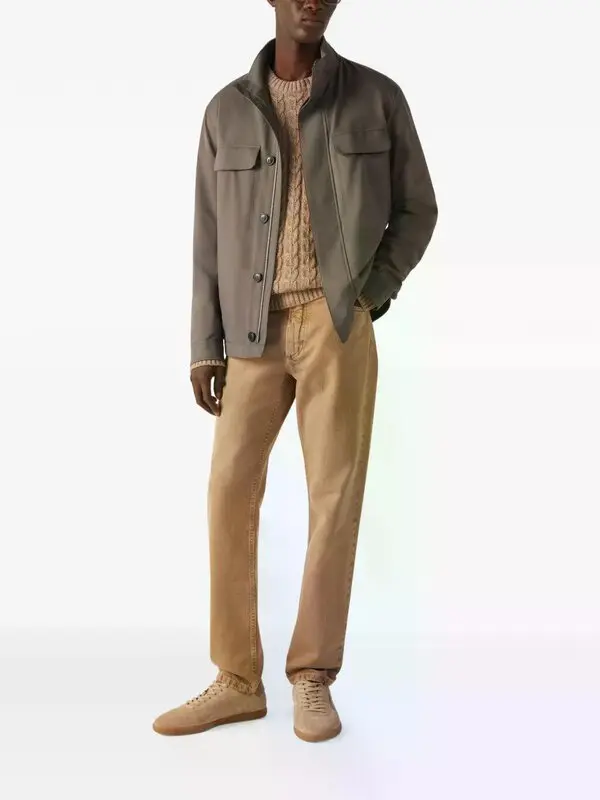 Zegna Jacket With Chest Pockets