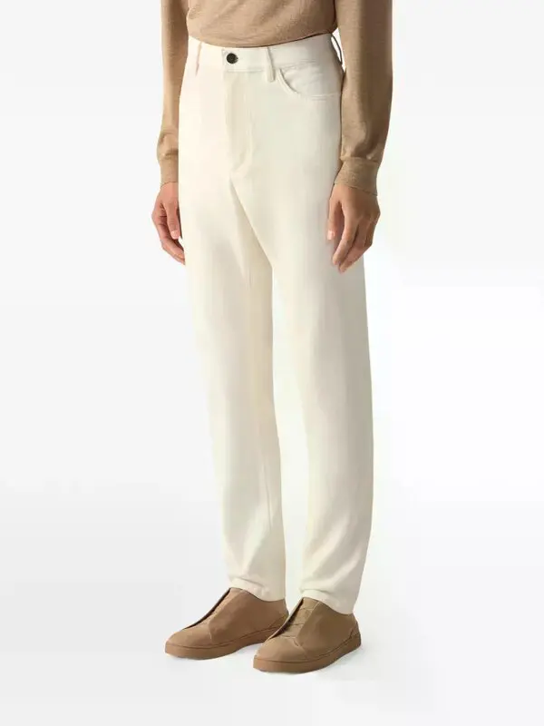 Zegna Roccia Trousers - Neutrals
