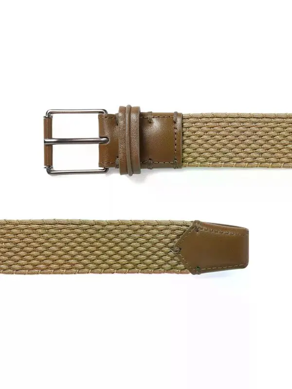 Zegna Woven Belt - Neutrals