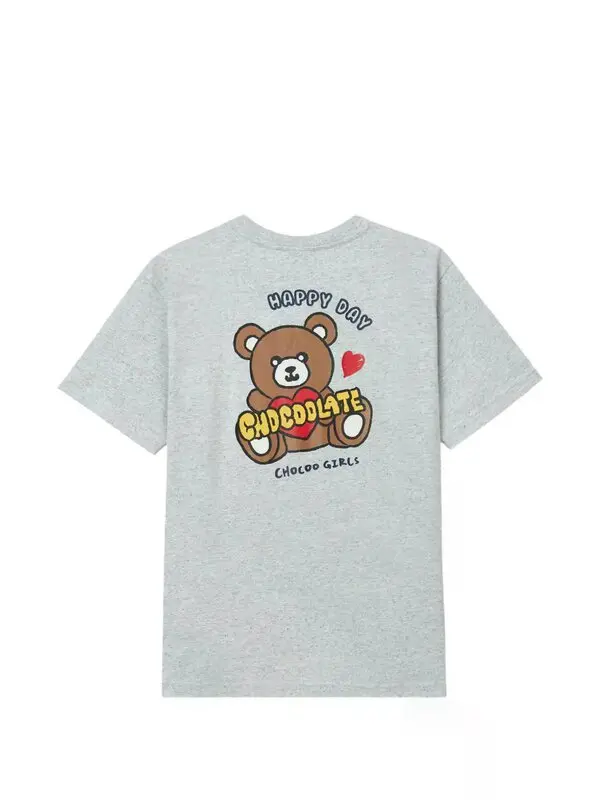 CHOCOOLATE Bear-print T-shirt