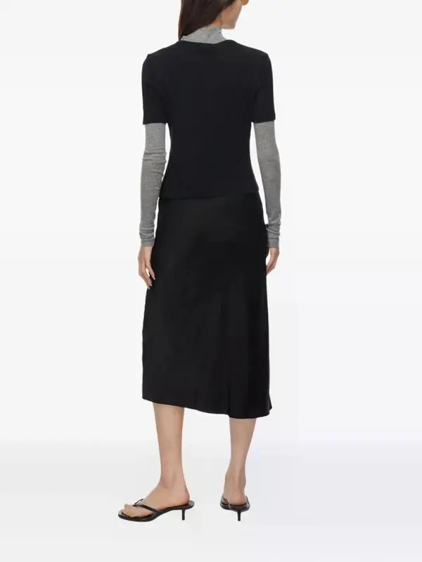 SAMSOE SAMSOE Ribbed Button Cardigan
