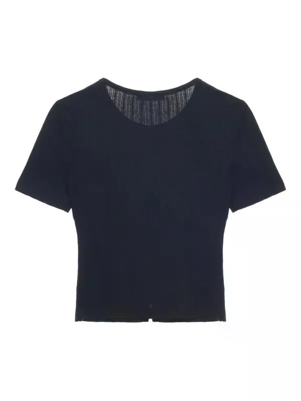 SAMSOE SAMSOE Ribbed Button Cardigan