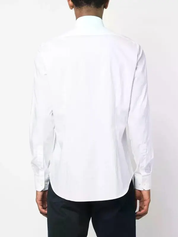 Michael Kors Logo-embroidered Cotton Shirt