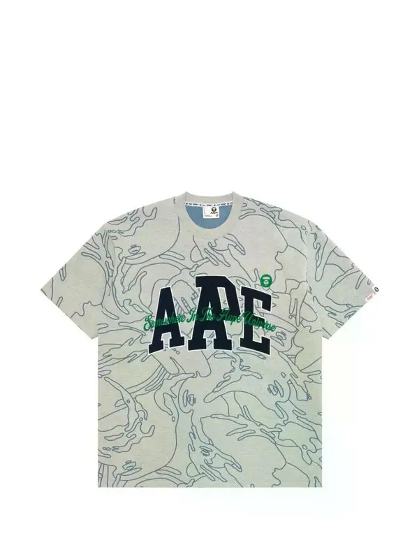 AAPE BY *A BATHING APE Patterned T-shirt