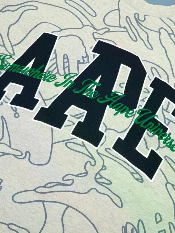 AAPE BY *A BATHING APE Patterned T-shirt