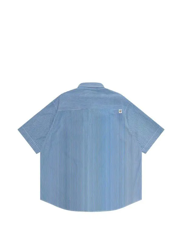 AAPE BY *A BATHING APE Striped Patch Shirt