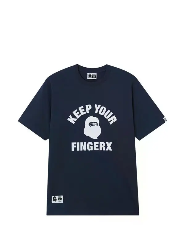 FINGERCROXX Graphic T-shirt - Blue