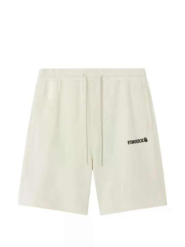 FINGERCROXX Drawstring Shorts - Neutrals