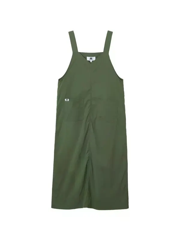 CHOCOOLATE Pockets V-neck Dress - Green