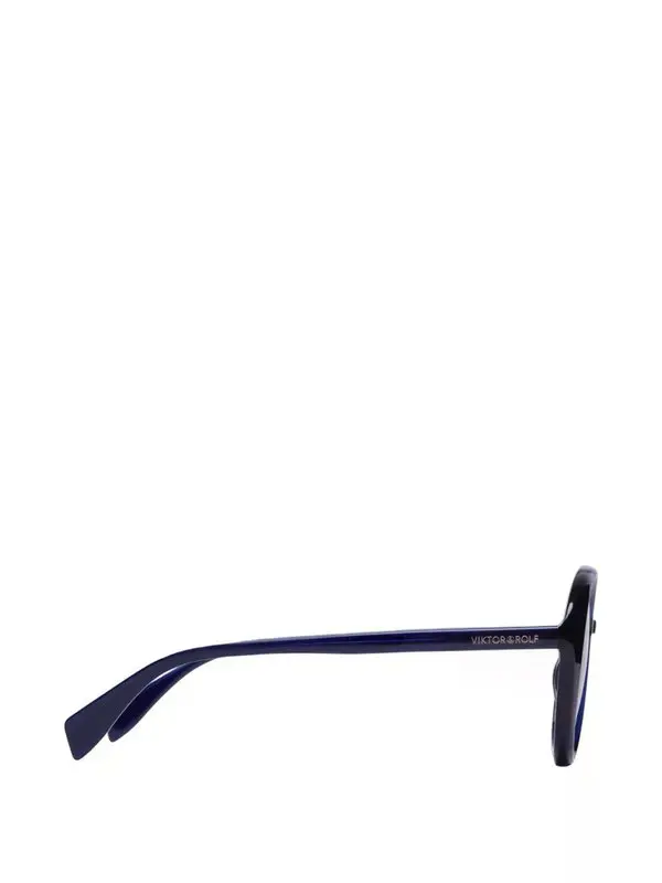 Viktor & Rolf Pilot-frame Sunglasses - Blue