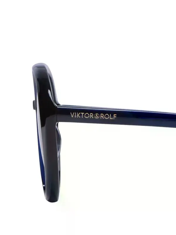 Viktor & Rolf Pilot-frame Sunglasses - Blue