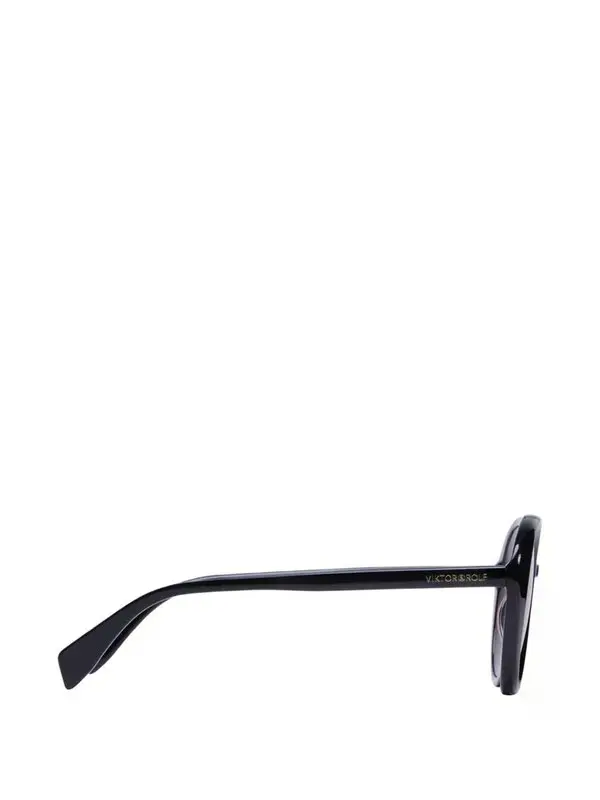 Viktor & Rolf Pilot-frame Sunglasses - Black