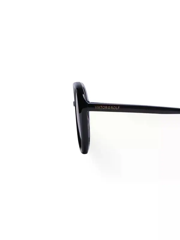 Viktor & Rolf Pilot-frame Sunglasses - Black