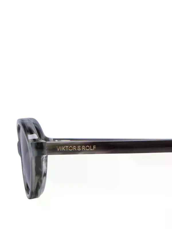 Viktor & Rolf Oval-frame Sunglasses - Grey