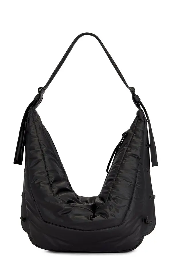 LEMAIRE Large Soft Game Bag - Ash Black