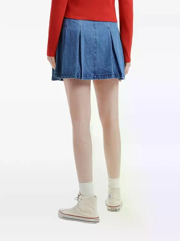 CHOCOOLATE Pleated Mini Skirt