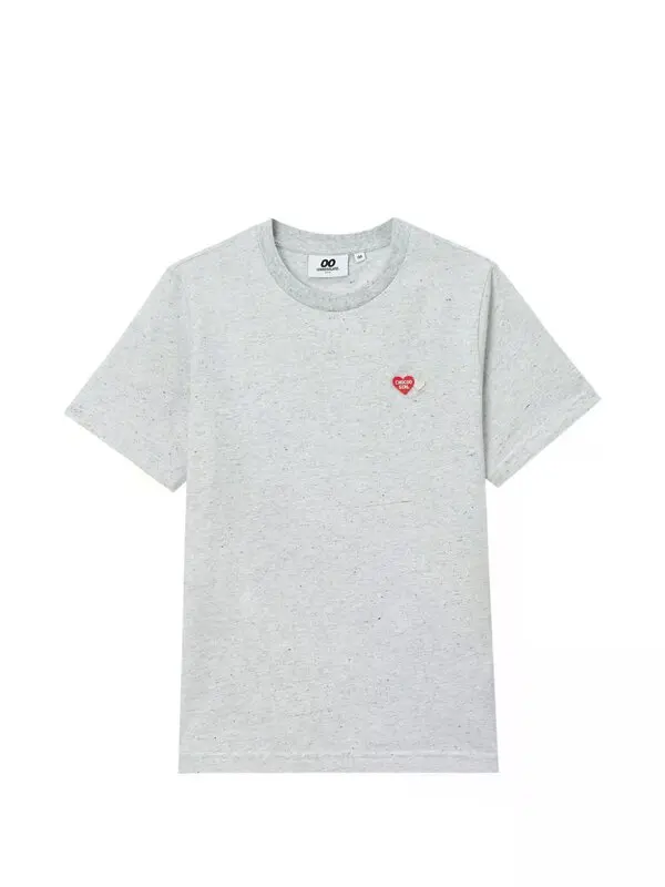 CHOCOOLATE Heart-motif T-shirt - Grey