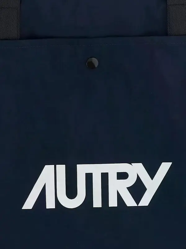 AUTRY Logo-detail Tote Bag - Blue