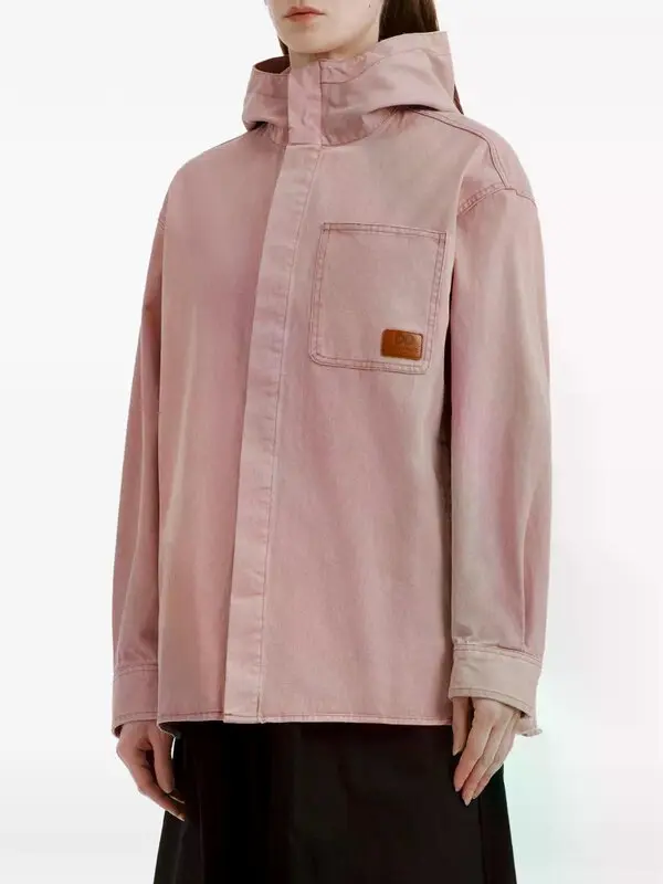 CHOCOOLATE Hooded Embroidered Jacket