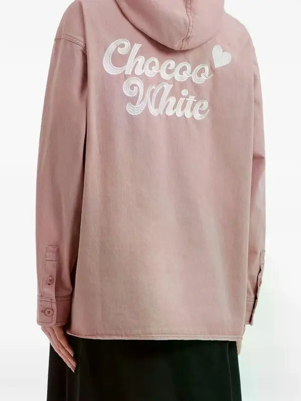 CHOCOOLATE Hooded Embroidered Jacket