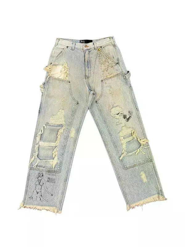 PALY Busted Double-knee Trousers