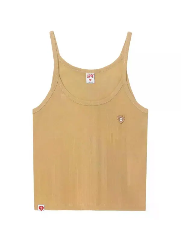 AAPE BY *A BATHING APE Heart-motif Top - Neutrals