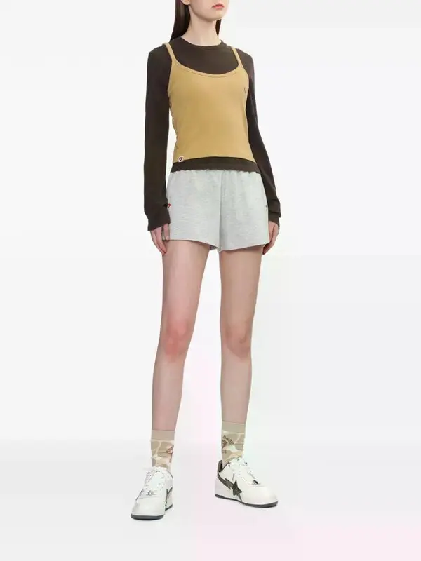 AAPE BY *A BATHING APE Heart-motif Top - Neutrals