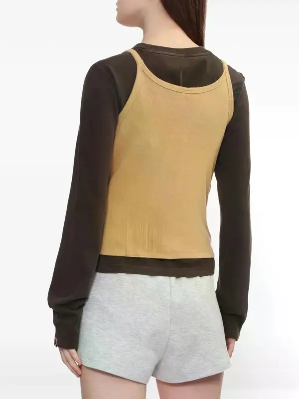 AAPE BY *A BATHING APE Heart-motif Top - Neutrals