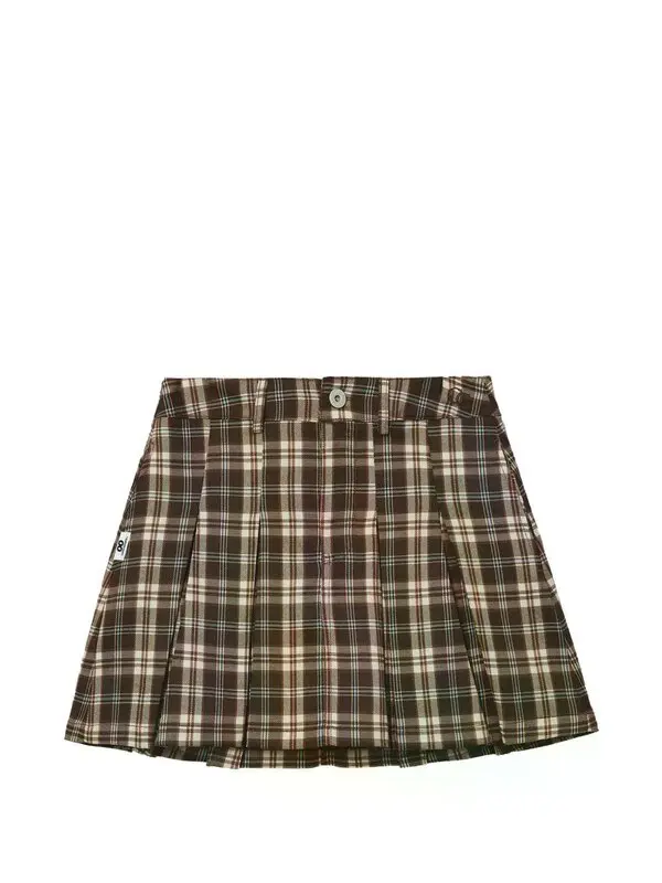 CHOCOOLATE Plaid Pleated Skirt