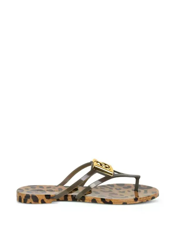 Dolce & Gabbana Leopard-print Sandals