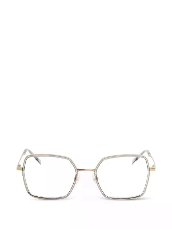 GIGI STUDIOS Geometric Metal Glasses - Grey