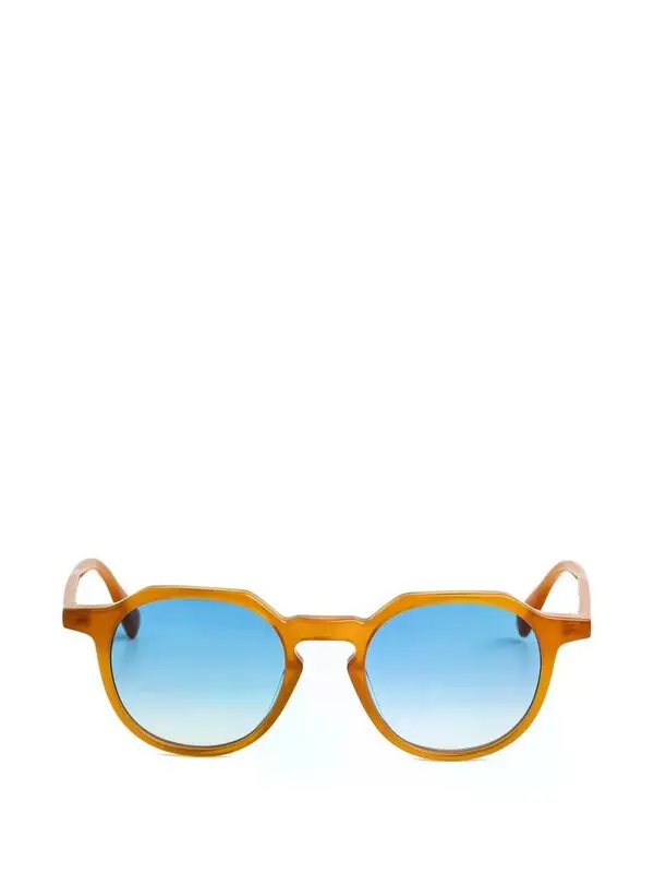 GIGI STUDIOS Nora Geometric Sunglasses - Brown