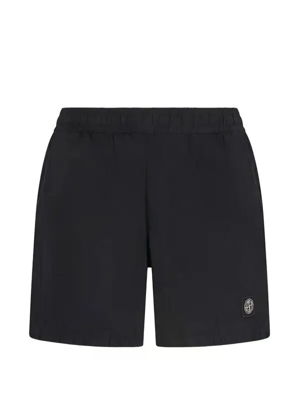 Stone Island Swim Shorts - Black