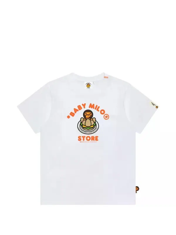 A BATHING APE Graphic-print T-shirt - White
