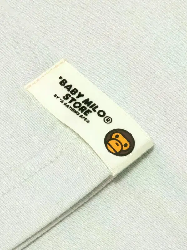 A BATHING APE Graphic-print T-shirt - Neutrals