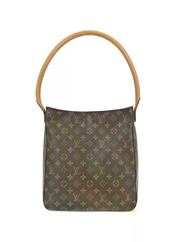 LOUIS VUITTON 1999 Gm Monogram Looping Shoulder Bag - Brown