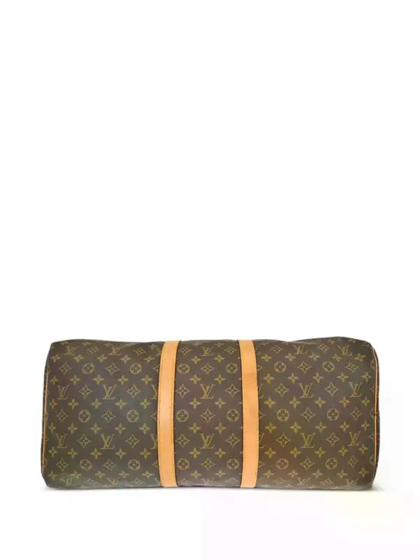 LOUIS VUITTON 1985 Keepall 50 Travel Handbag - Brown
