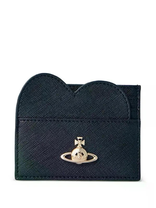 VIVIENNE WESTWOOD Heart-motif Card Holder - Black
