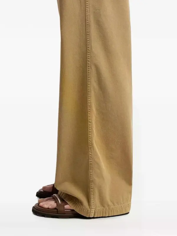 Moncler Wide-leg Trousers - Neutrals