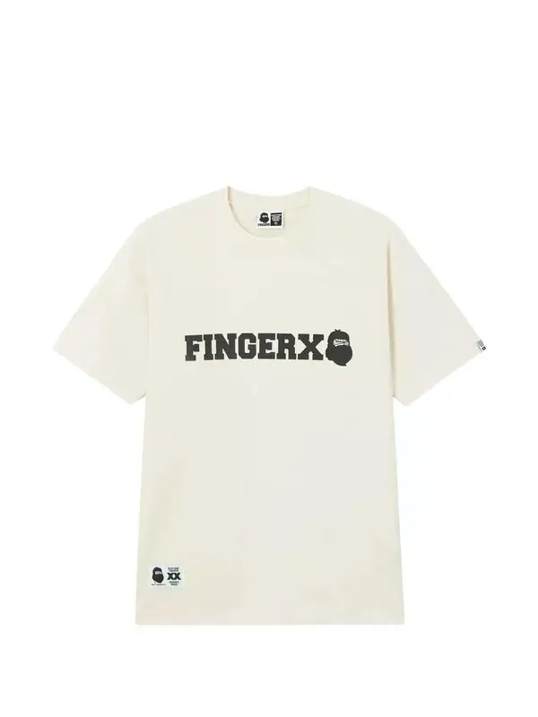 FINGERCROXX Logo T-shirt - Neutrals