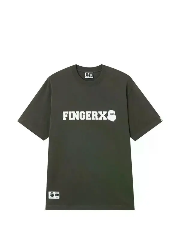 FINGERCROXX Logo T-shirt - Grey