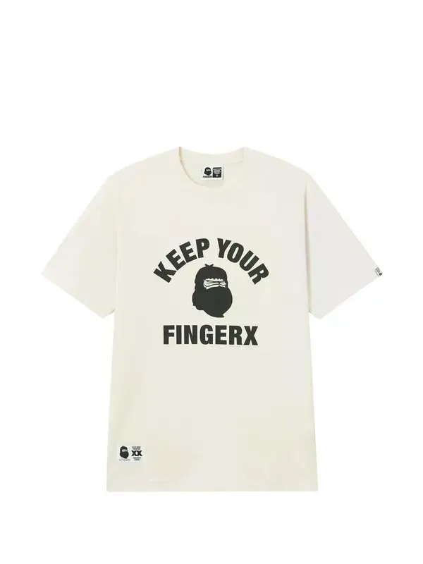 FINGERCROXX Graphic Print T-shirt - Neutrals