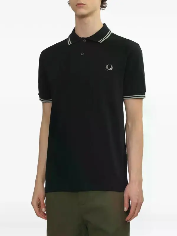 Fred Perry Laurel-wreath Striped Polo Shirt