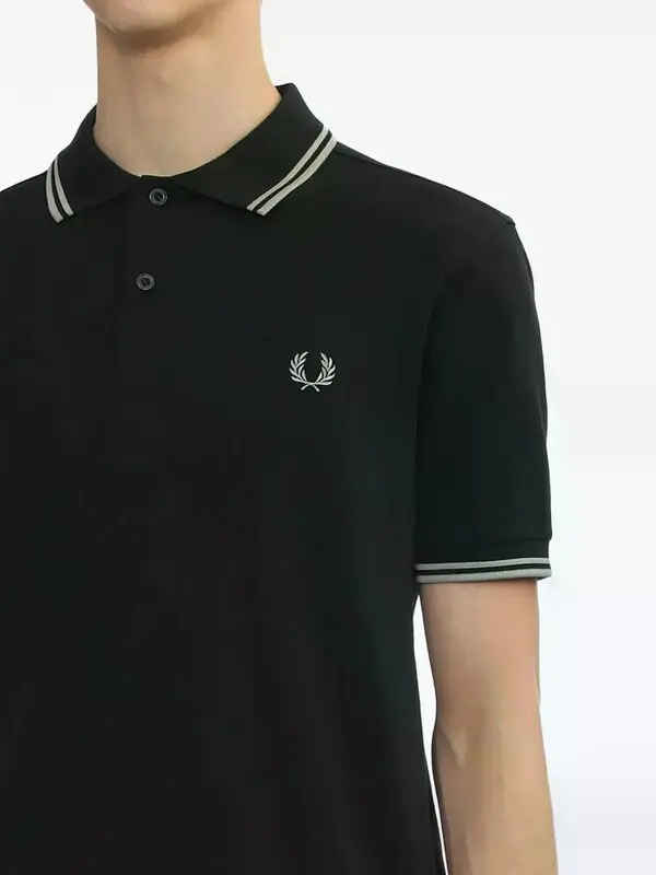 Fred Perry Laurel-wreath Striped Polo Shirt
