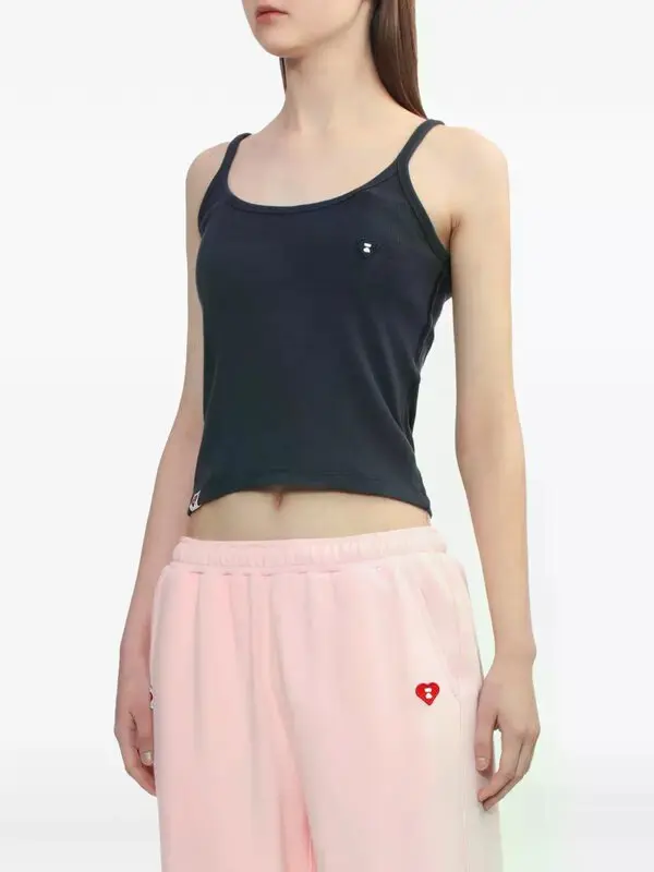 AAPE BY *A BATHING APE Ribbed Sleeveless Top - Blue
