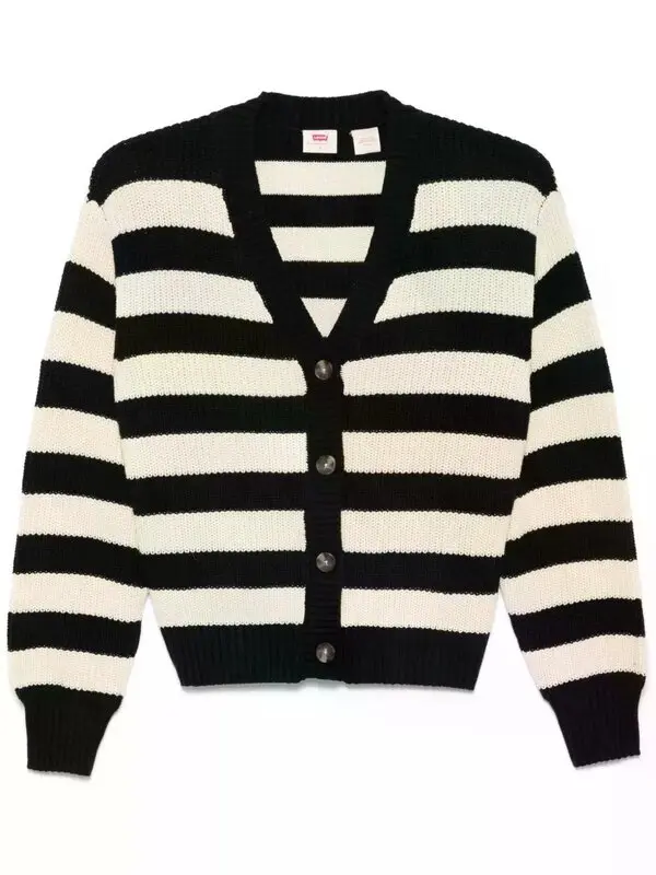 LEVI'S Striped Knit Cardigan