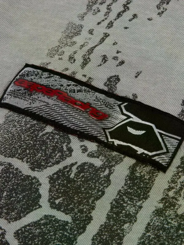 AAPE BY *A BATHING APE Graphic-print T-shirt - Grey